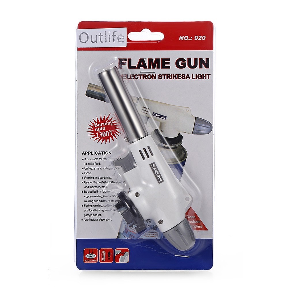 Gas blow flame gun butane auto ignition jet burner welding torch | Shopee Philippines