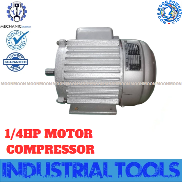 1/4HP Electric Motor Compressor Motor 100% Copper Gold Lion Brand ...
