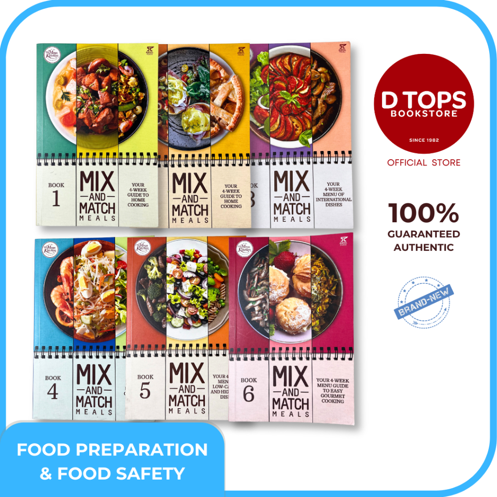MIX AND MATCH MEALS Your 4-Week Guide to Home Cooking Recipe Books 1-6 ...