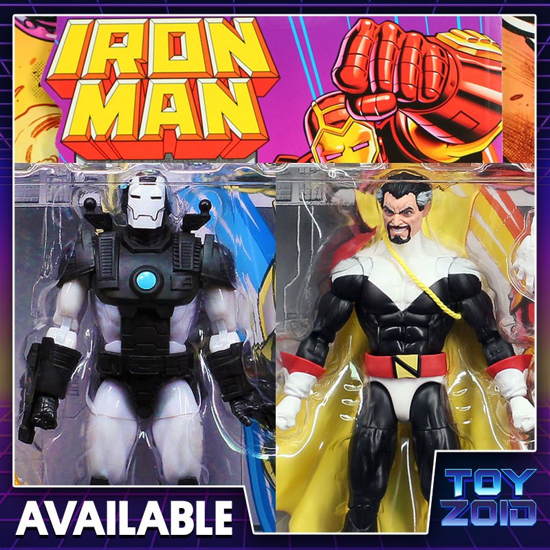 Marvel Legends Retro War Machine or Retro Count Nefaria Iron Man ...