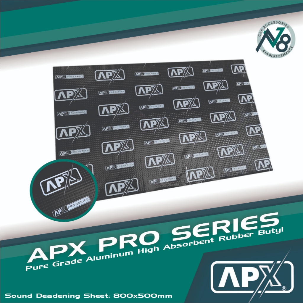 APX Pro Series – Acoustic Damping 1 Sheet Genuine | Shopee Philippines