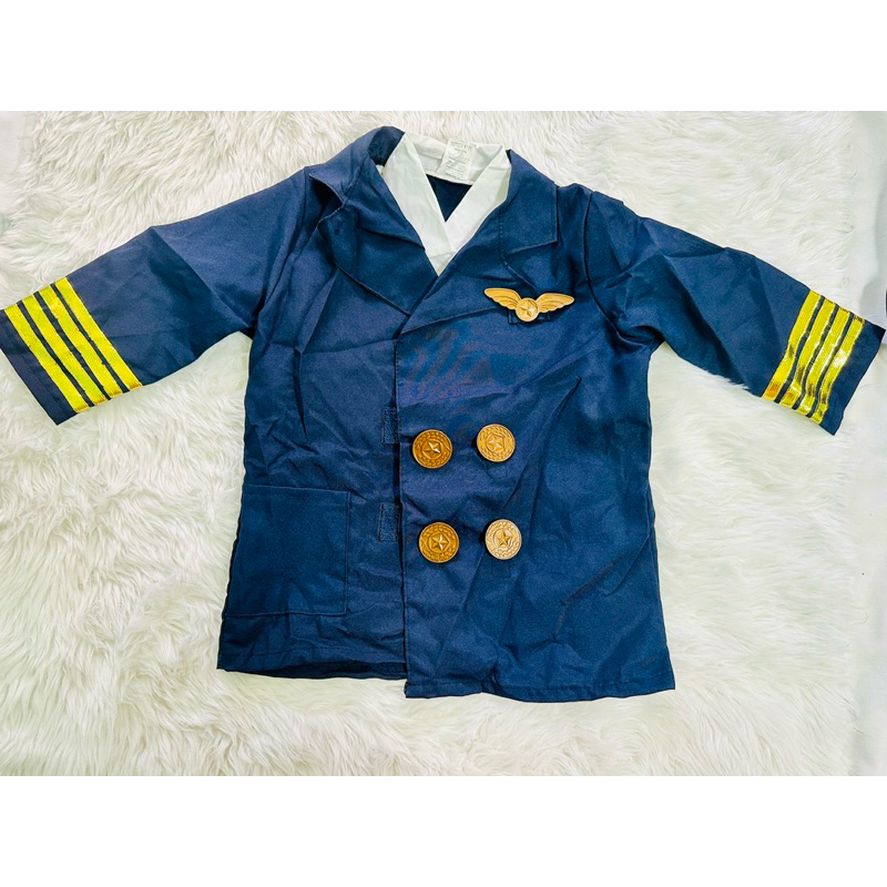 Pilot Costume, dress up, career day, for kids 6-8 years old, medium ...