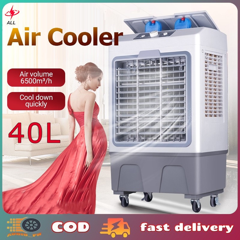 12/40L Air Conditioning Fan，Large Water Tank Mobile Air Cooler ...