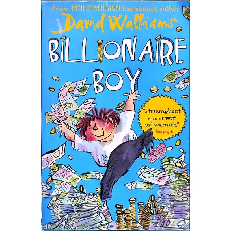 BILLIONAIRE BOY DAVID WALLIAMS CHILDREN'S KIDS BOOK | Shopee Philippines