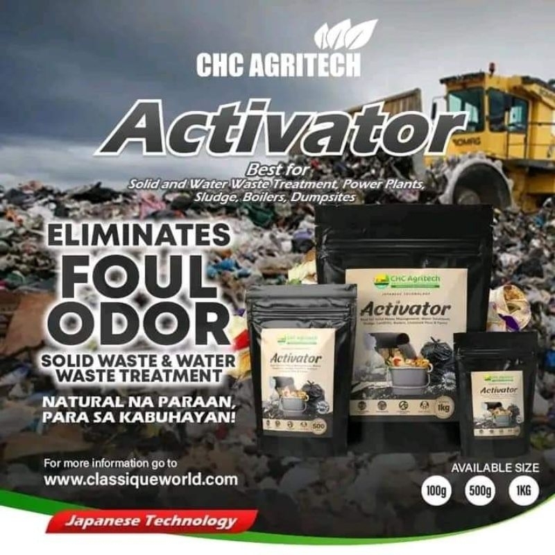 Activator 100g/500g - Solid & Water Waste Treatment/Composting Agent by CHC Agritech | Shopee ...