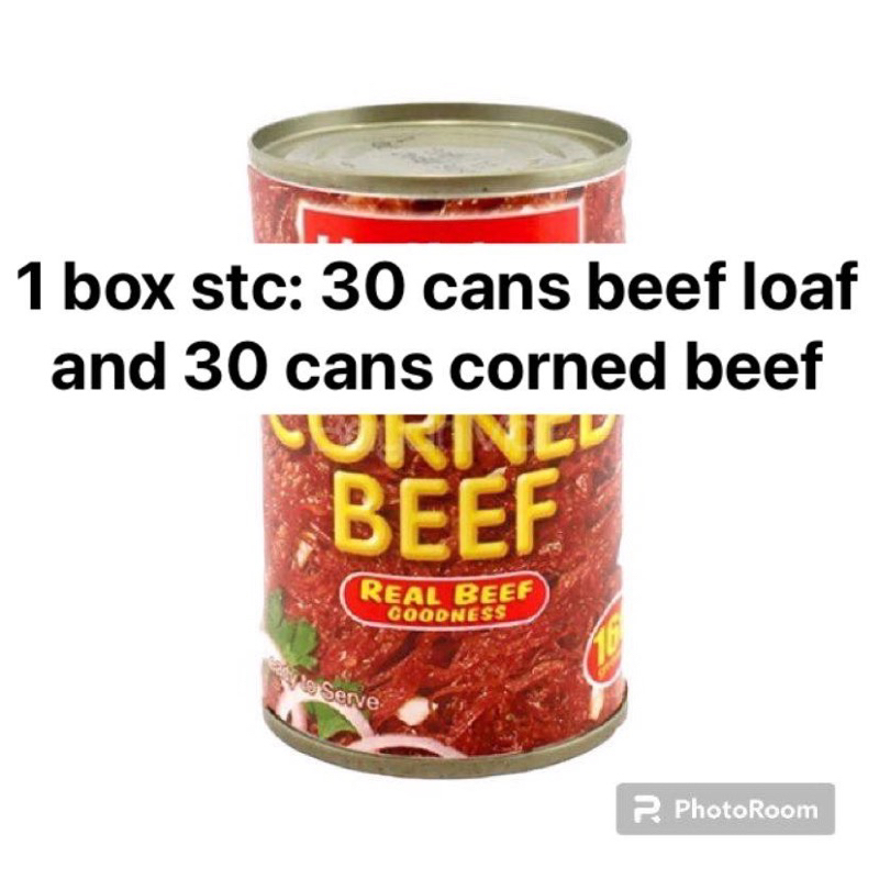 1 bundle 30 cans Holiday corned beef 160g and 30 cans Holiday beef loaf ...