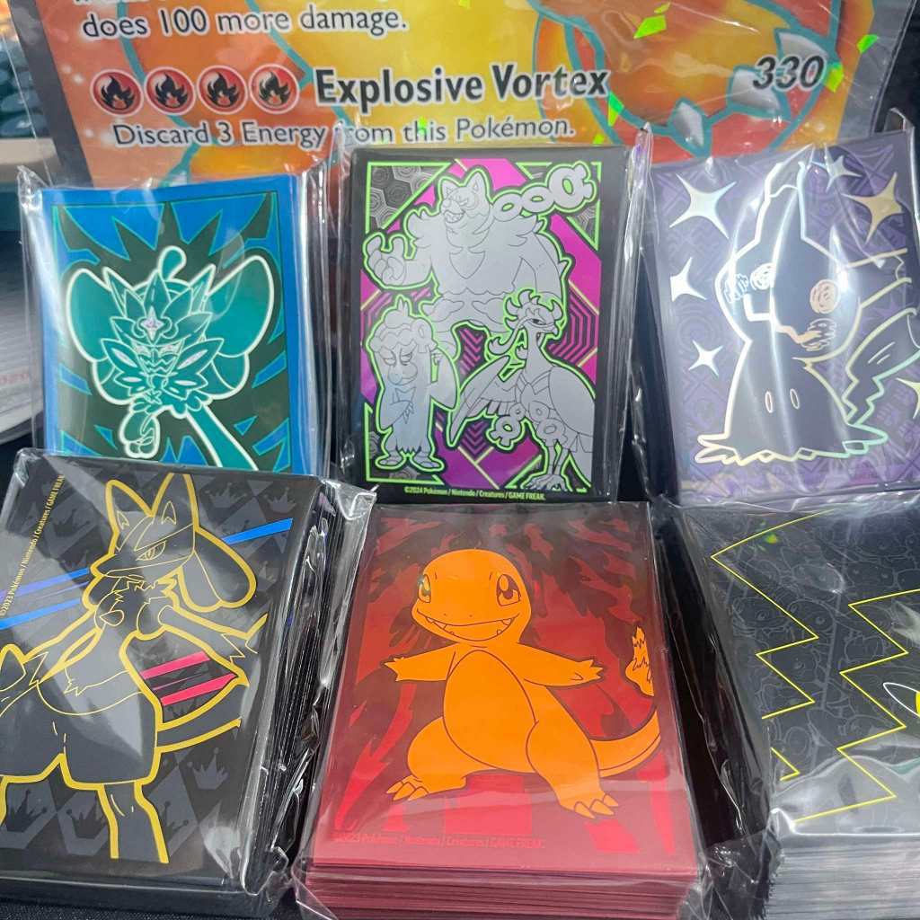 pokemon tcg sleeves from etb | Shopee Philippines