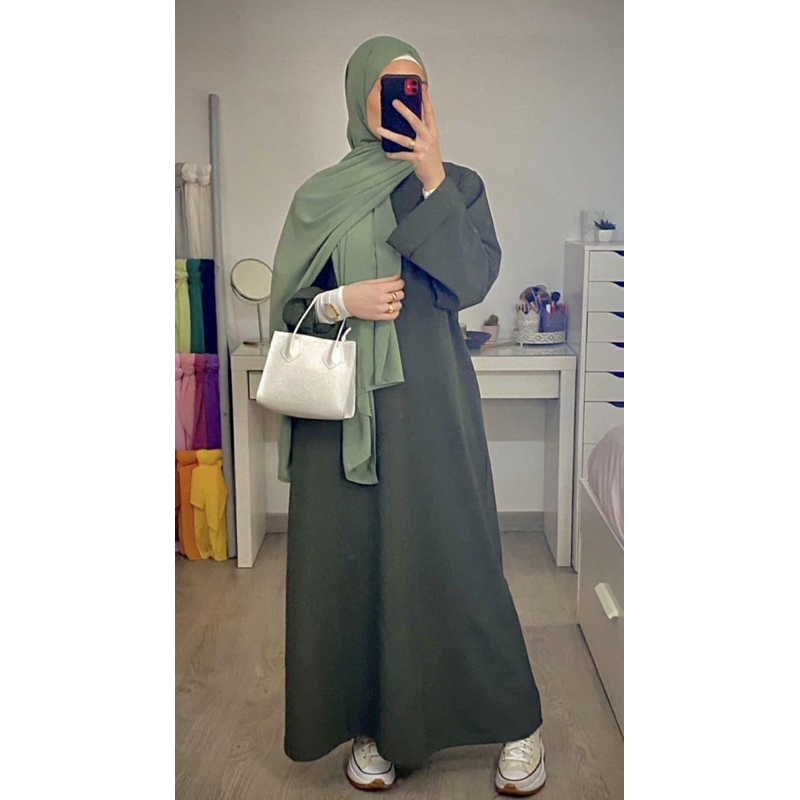 Zainab Abaya Dress (Malaysian Inspired) | Shopee Philippines