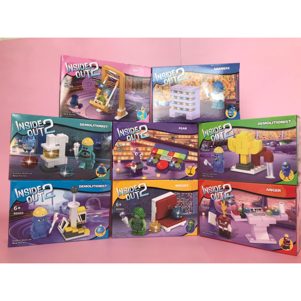 TYK inside out 2 building blocks 8 in1 legoblocks | Shopee Philippines