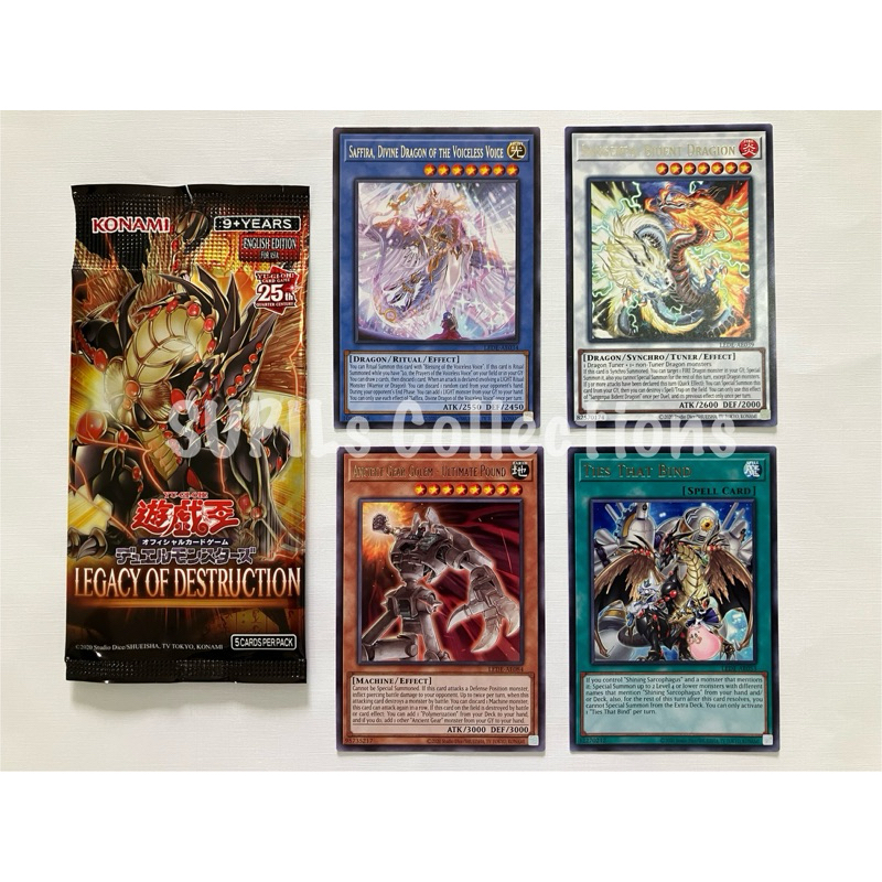 YuGiOh! OCG AE Legacy Of Destruction LEDE (R) (Singles) | Shopee Philippines