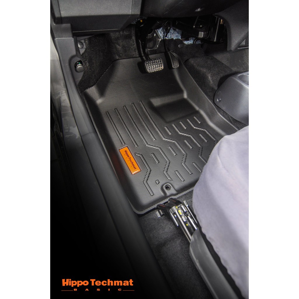 Toyota Wigo 2017 to 2025 1st-2nd Row Hippo Techmat Brand V2 Techmat ...