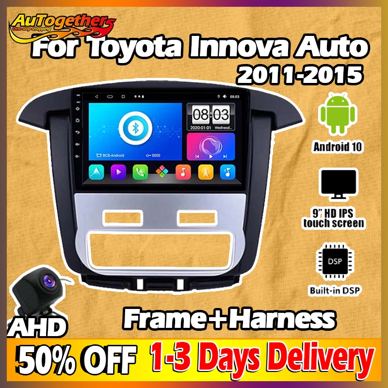 TOYOTA INNOVA 2011 - 2015 9” Auto AC Android Head Unit/ Stereo Panel ...