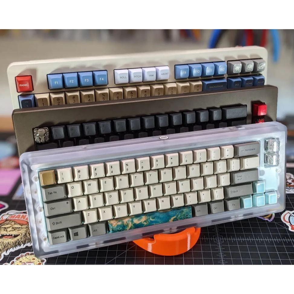 Single or Triple Mechanical Keyboard Display Stand for Light Keyboards ...