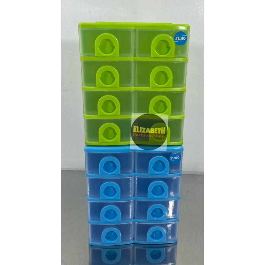 FUHO PLASTIC MINI DRAWERS 4 layer | Shopee Philippines