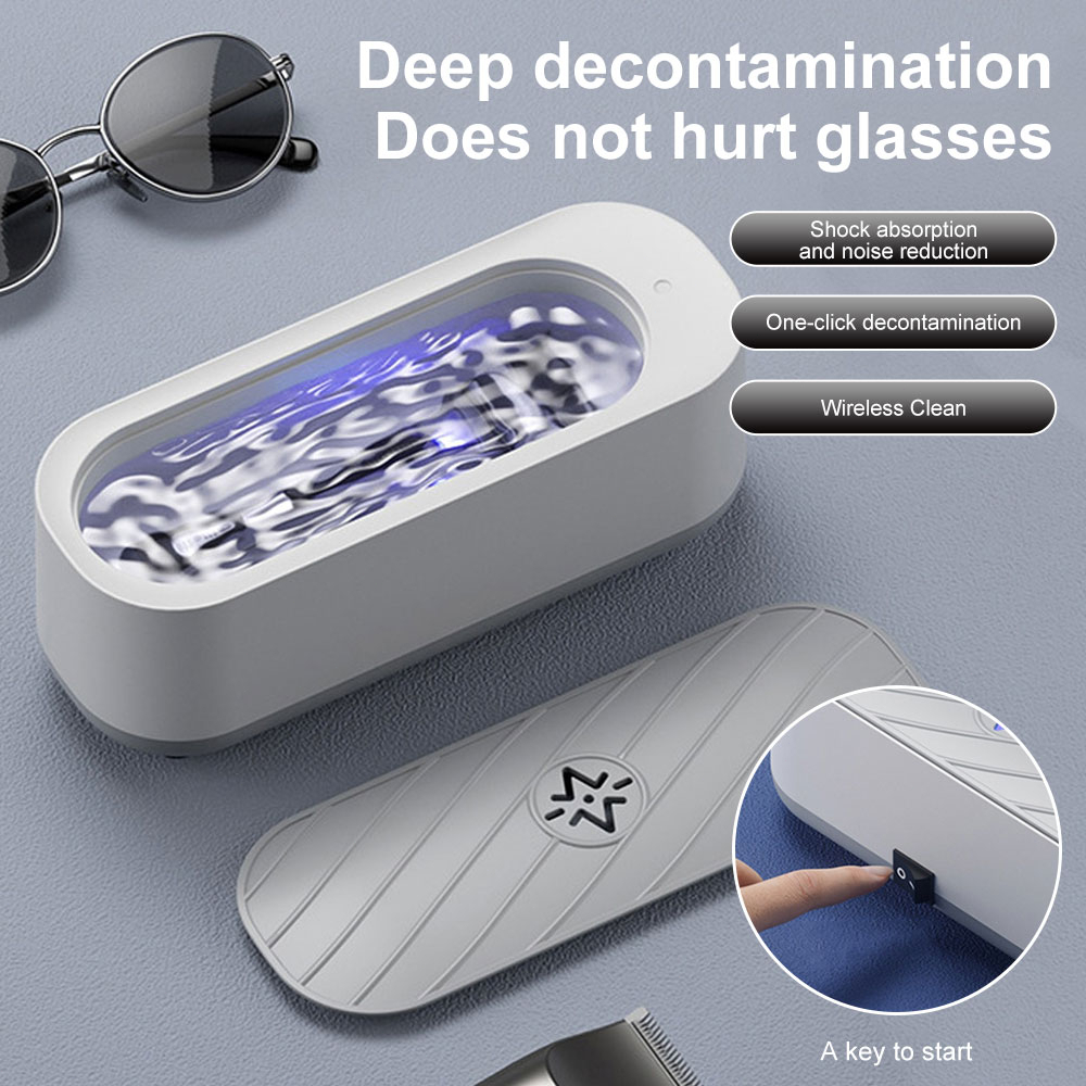 Ultrasonic Glasses Cleaner Machine Portable Cleaner for Cleaning ...