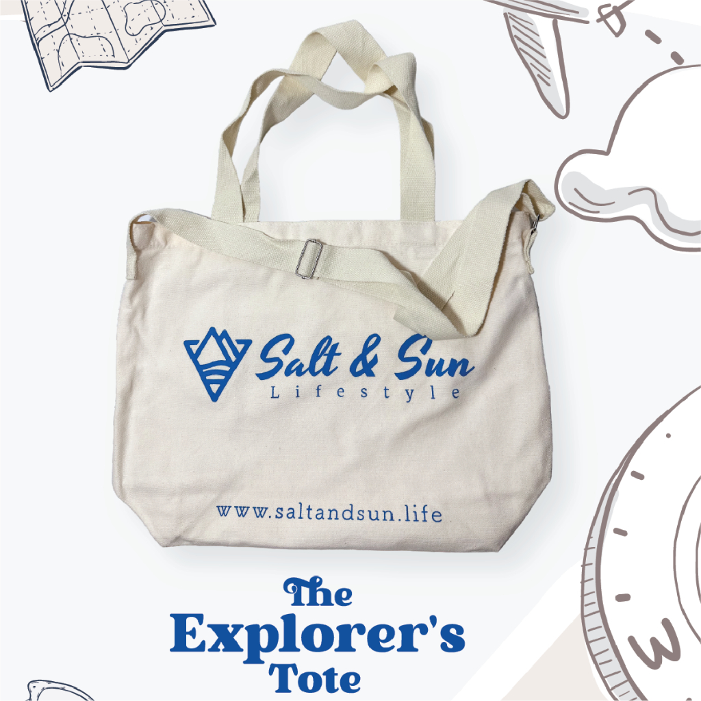 Salt & Sun Lifestyle's The Explorer's Tote | Shopee Philippines