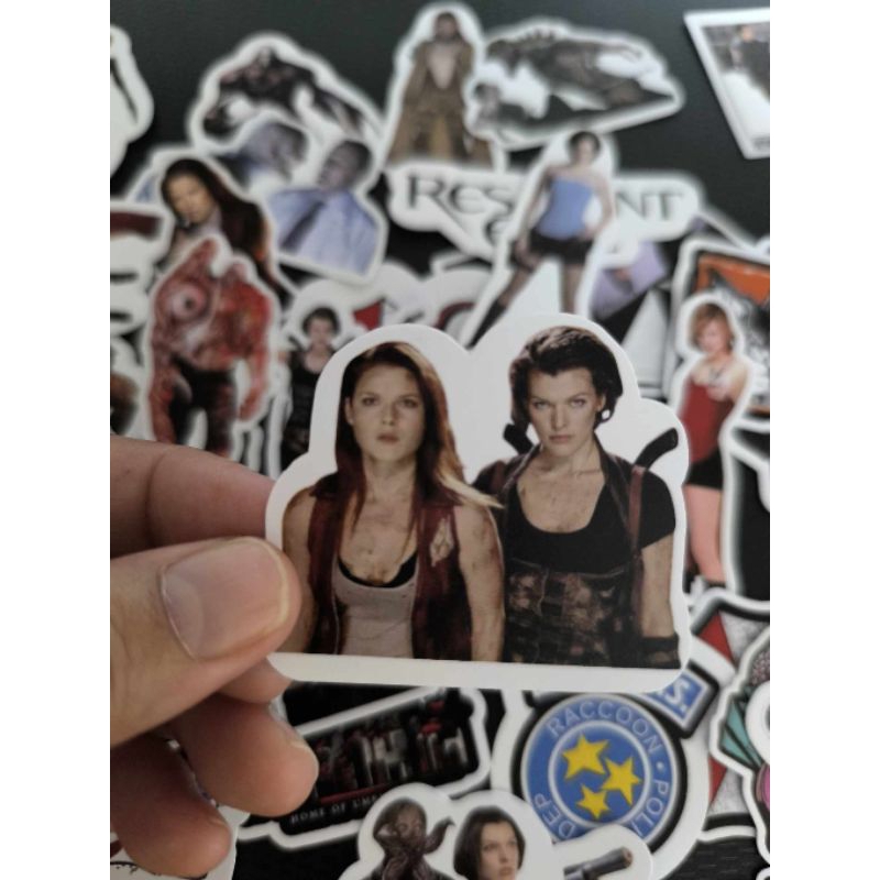 50pcs Resident Evil Sticker Pack Waterproof-Scratchproof | Shopee ...