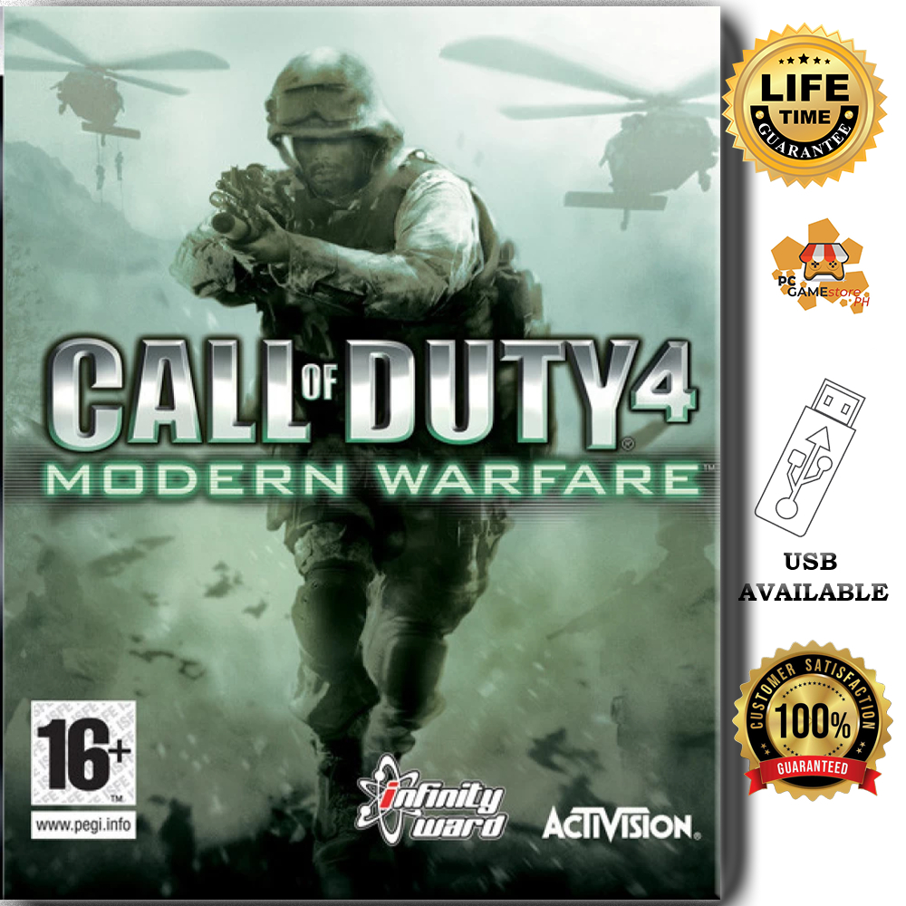 Call of Duty 4: Modern Warfare USB Installer PC GAMES WINDOWS OS ...