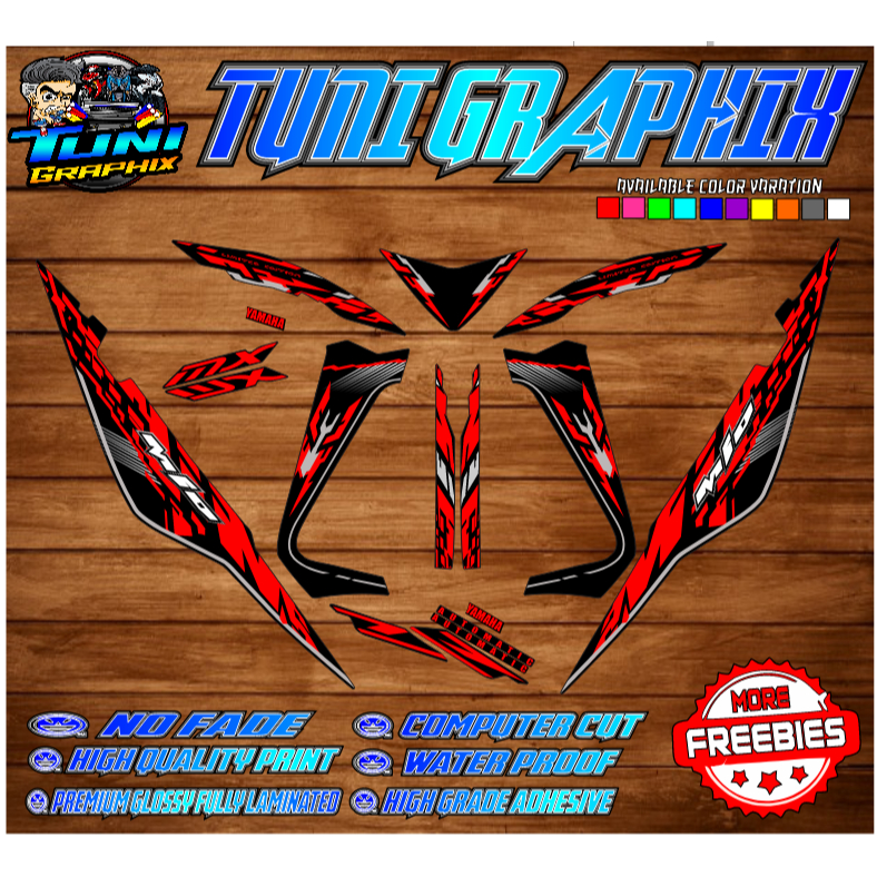 MIO Soul / MIO 4 MX New Design Decal Stickers | Shopee Philippines