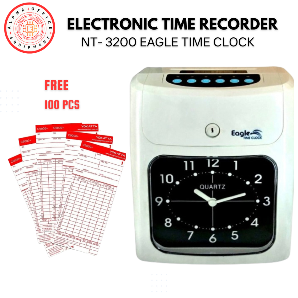 Eagle Time Bundy Clock, Time and Attendance Machine, Time Recorder ...