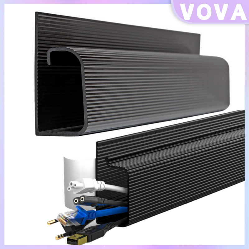 Cable Management Cable Raceway Under Desk Cable Organizer Cord ...