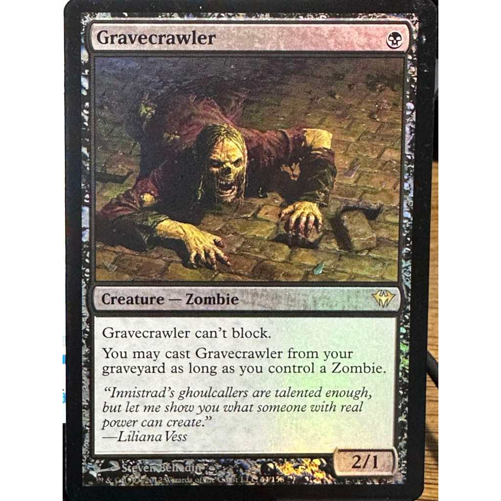Magic: The Gathering | Gravecrawler (SP Foil) | Dark Ascension (DKA ...