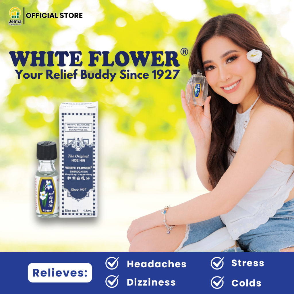 White Flower Oil no.5 1.5ml | Shopee Philippines