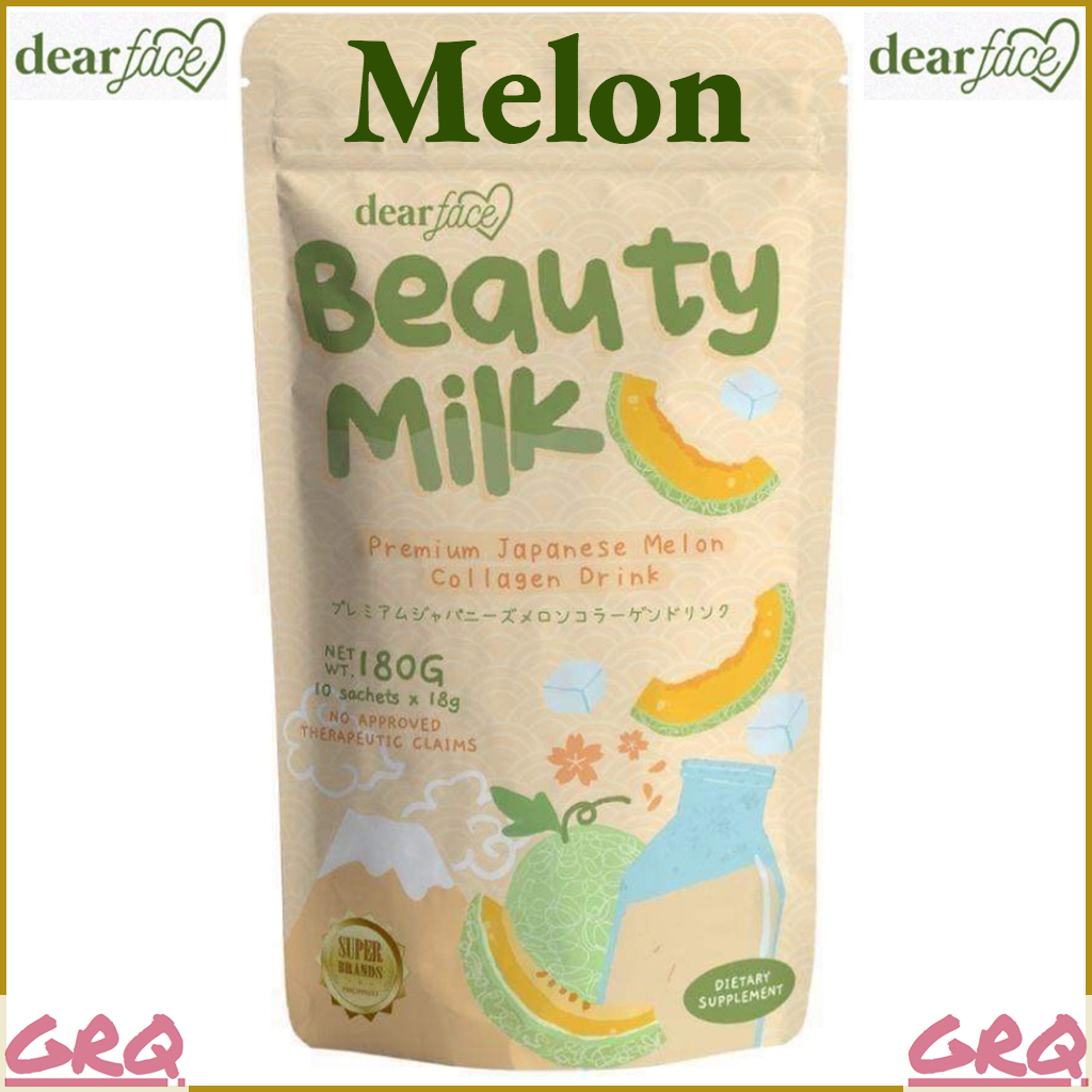 Dear Face Beauty Milk Collagen Drink Premium Japanese Melon Collagen ...