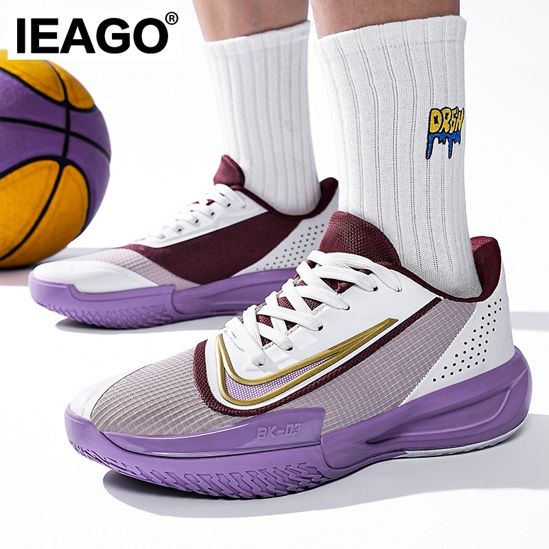 IEAGO Original P7 Spike Basketball Shoes New Men Volleyball Badminton ...