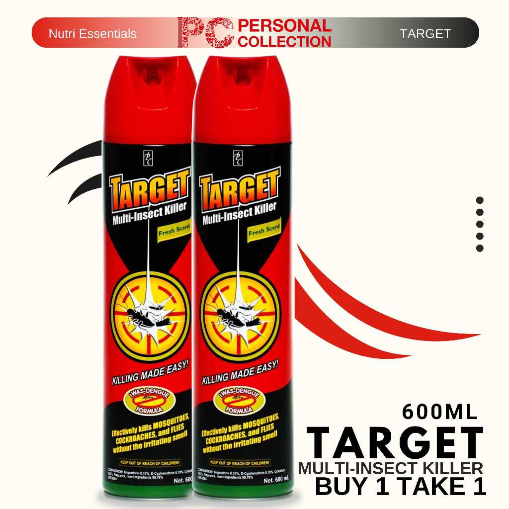 Personal Collection Buy1 Take1 Target Insect and MosquitoTarget 600ml ...
