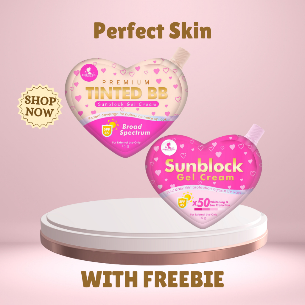 Perfect Skin Sunblock Cream or Tinted BB Gel Cream 15g | Shopee Philippines