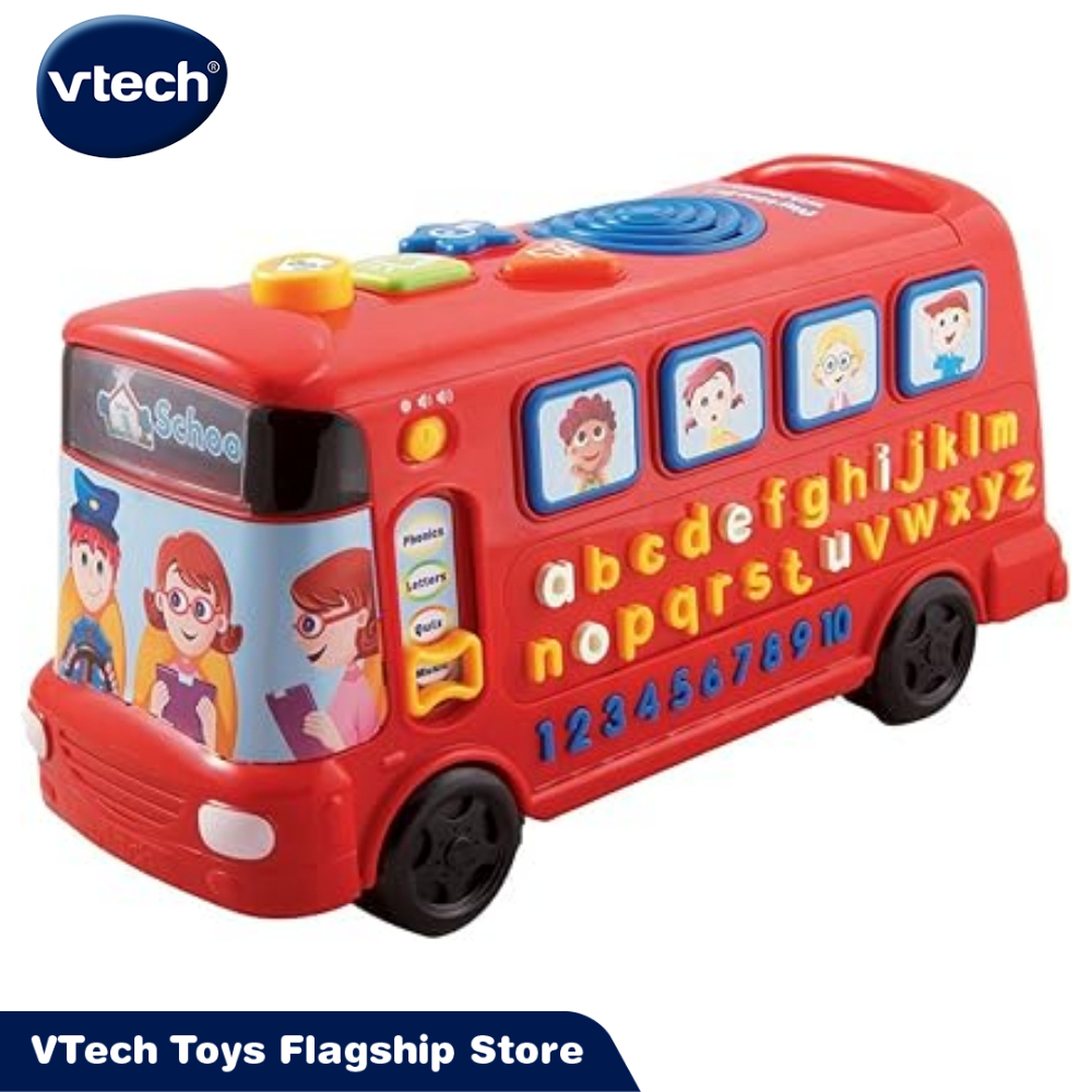 VTech Playtime Bus with Phonics | Shopee Philippines