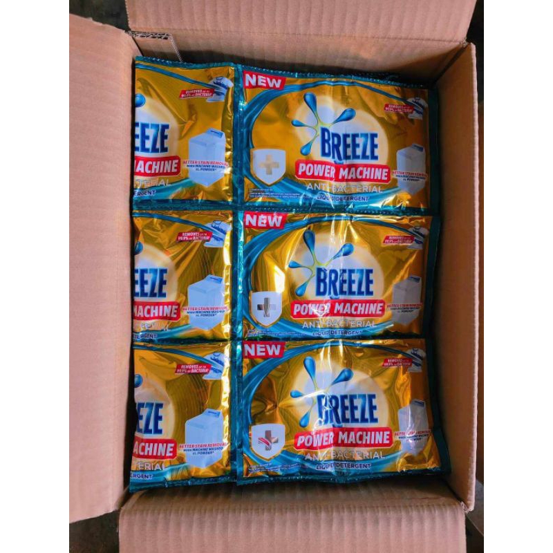 Breeze liquid detergent sachet 60ml per sachet by 6 | Shopee Philippines