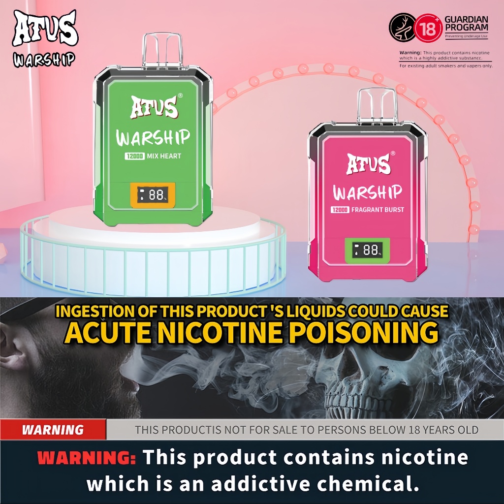 ATVS 12k Disposable Rechargeable 100% LEGIT | Shopee Philippines