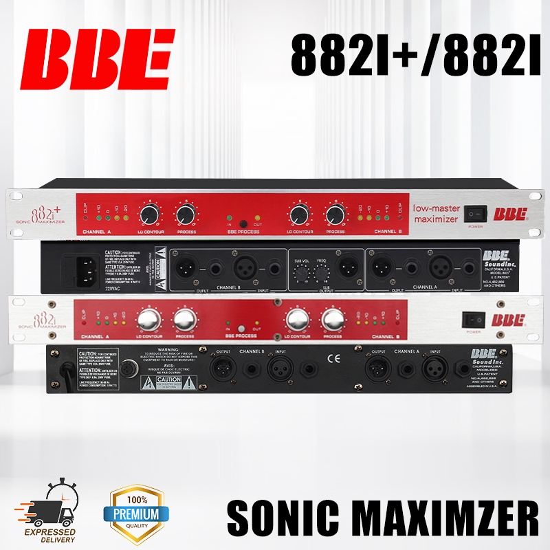 BBE 882/882i+Sonic Maximizer na may mas siksik na low end at mas ...