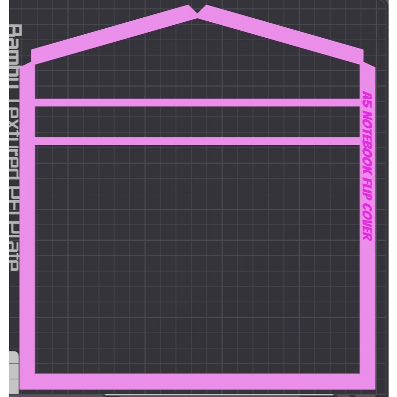 Notebook Flip Cover Guide | Book Binding Mitre Guide | BookBinding ...