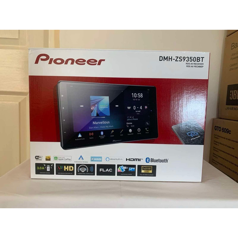 PIONEER DMH-ZS9350BT Non-DIN Separate Type Multimedia AV Receiver with 9" (Original) | Shopee ...