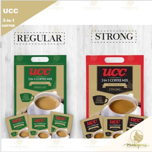 UCC 3-in-1 Coffee Strong/Regular Box (20g x 10) | Shopee Philippines