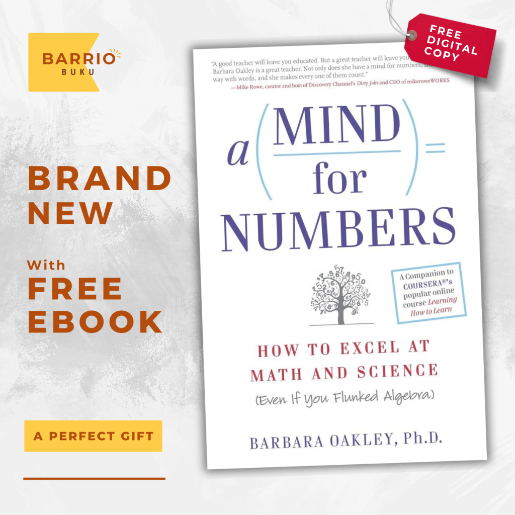 A Mind for Numbers by Barbara Oakley - with free digital copy/Ebook ...