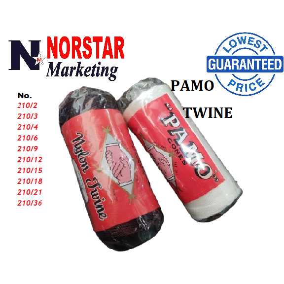 Cone Pamo Thread /Nylon Twine Thread/Shoe Thread/Fish Thread | Shopee ...