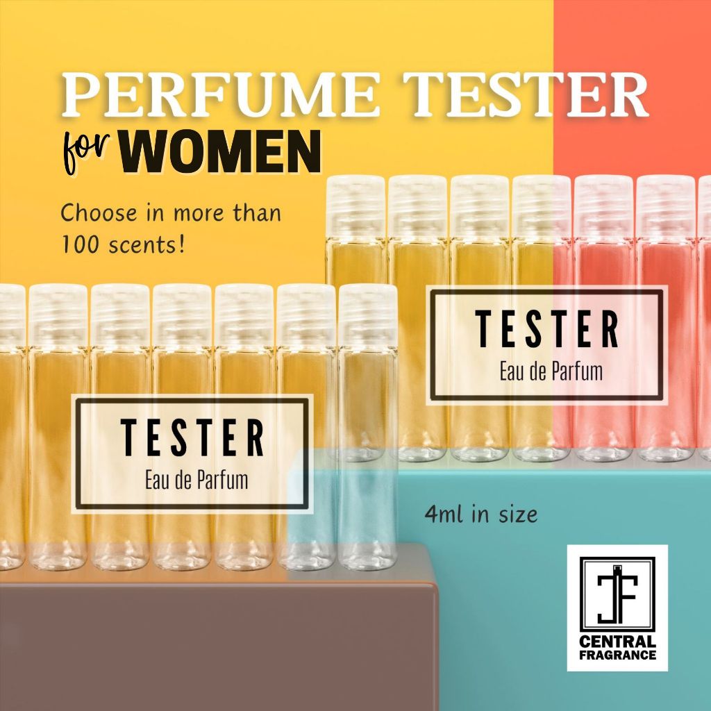 4ML PERFUME TESTER ( WOMEN ) | Shopee Philippines