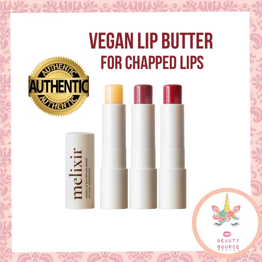 MELIXIR VEGAN LIP BUTTER LIP BALM | Shopee Philippines