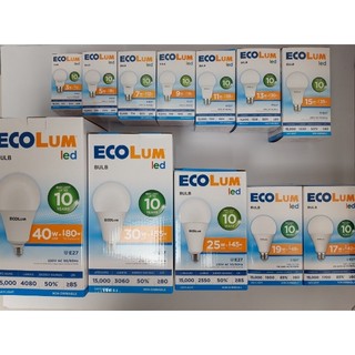 Ecolum LED Bulb 3w, 5w, 7w, 9w, 11w, 13w (Daylight, WarmWhite) E27 Base ...