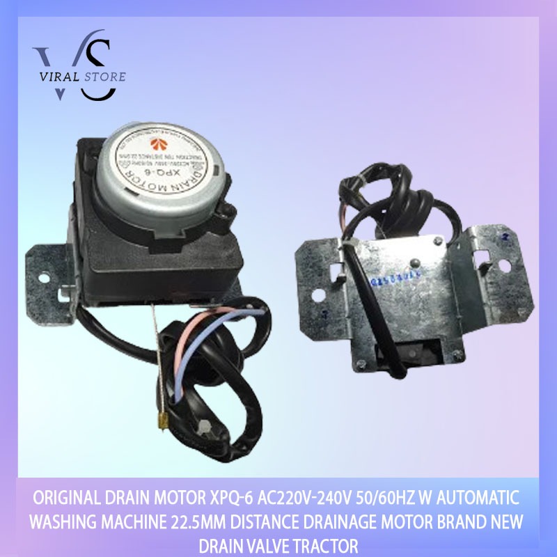 Original Drain Motor XPQ-6 AC220V-240V 50/60Hz W automatic washing ...