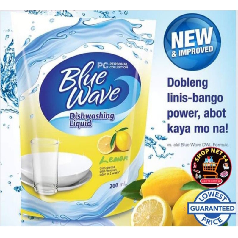 BLUE WAVE DISHWASHING LIQUID | Shopee Philippines