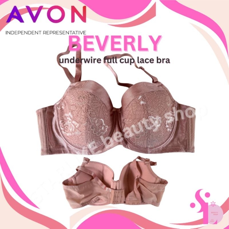 Avon Beverly Underwire Full Cup Lace Bra | Shopee Philippines