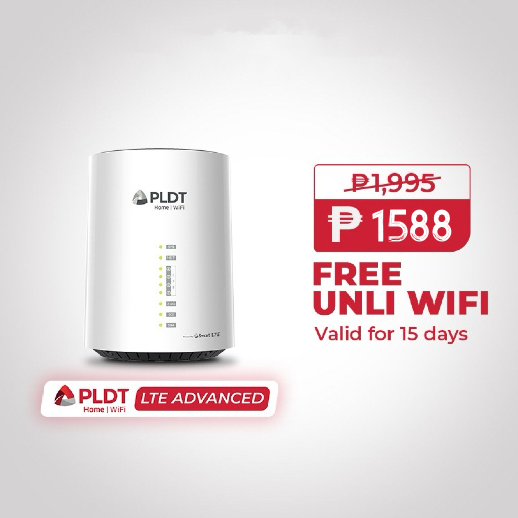 PLDT 5G+ Lite Home Wifi (Prepaid) Smart LTE with 15Days Unli Data FT50 ... PLDT 5G+ Lite Home Wifi (Prepaid) Smart LTE with 15Days Unli Data FT50 ...