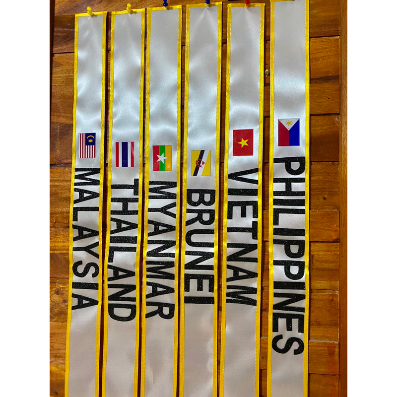 SASH WITH FLAGLET FOR UNITED NATIONS DAY | Shopee Philippines