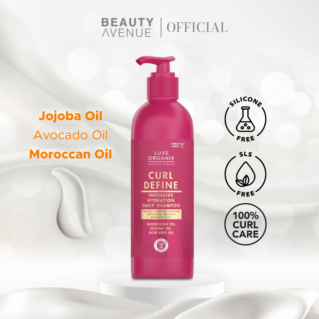 LUXE ORGANIX Curl Define Intensive Hydration Daily Shampoo 220ml ...