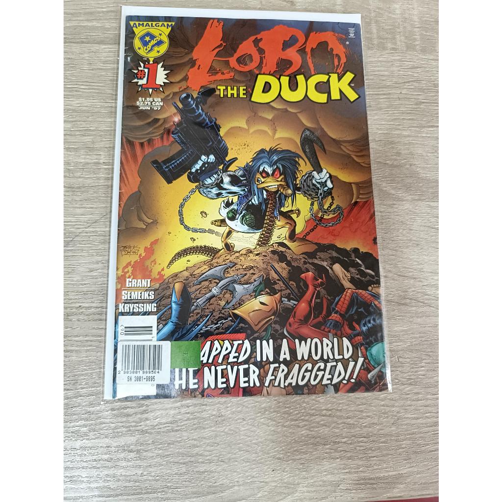 Lobo the Duck #1 (Amalgam DC / Marvel comics 1997) - VG/FN condition ...